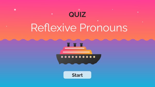 QUIZ reflexive pronouns | Genially