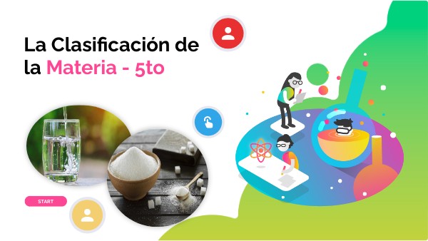5TO- CLASIFICACIÓN DE LA MATERIA | Genially