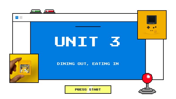 Unit 3 Dining out Eating in. | Genially
