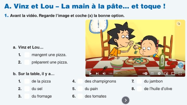 Vinz et Lou - La main à la pâte | Genially