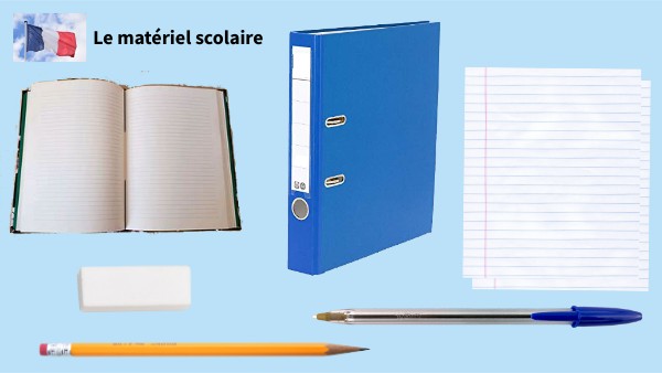 Le matériel scolaire