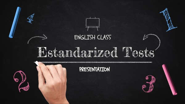 ENGLISH ESTANDARIZED TEST PRESENTATION