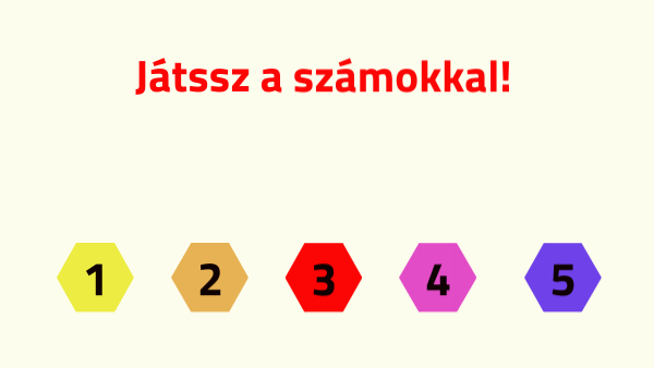 Számfogalom 5-ig | Genially