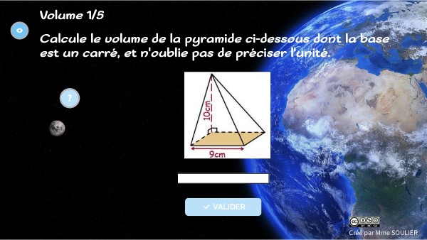 Volume pyramide cône | Genially