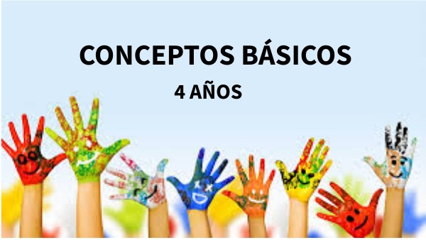 Conceptos básicos 4 años | Genially