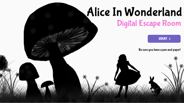 Alice In Wonderland Escape Room: Part 1 | Genially