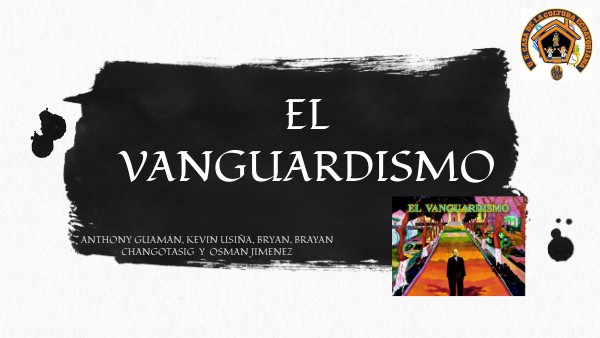 el Vanguardismo trabajo