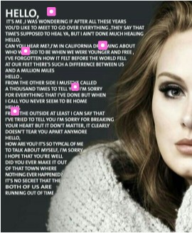 Hello Adele