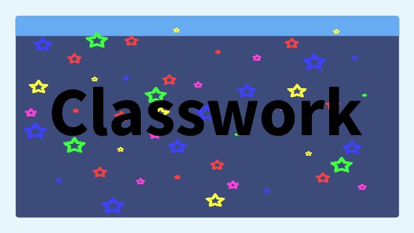 In2 J 15/07 2. Classwork Glenda