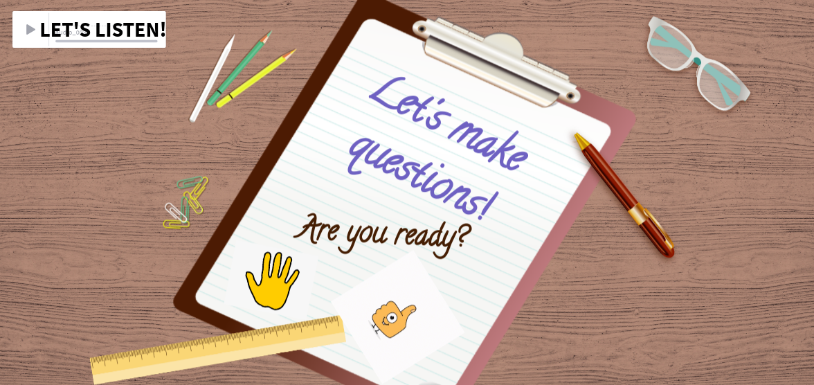 MAKING QUESTIONS | Genially