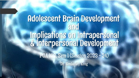 2023 Adolescent Brain Development | Genially