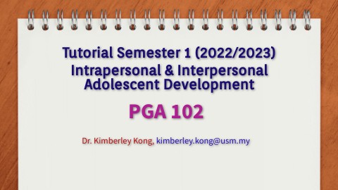 English 2022 PGA 102 Tutorial | Genially