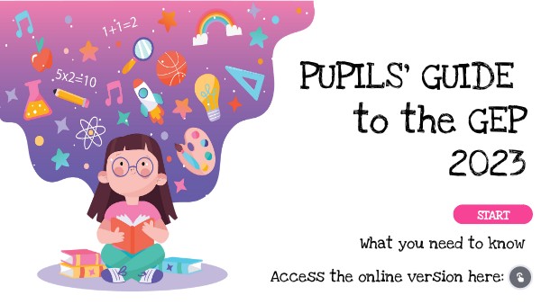 GEP Guide for Pupils | Genially