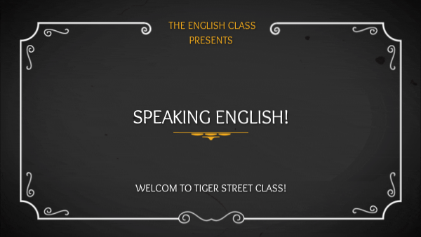 SPEAKING! | Genially