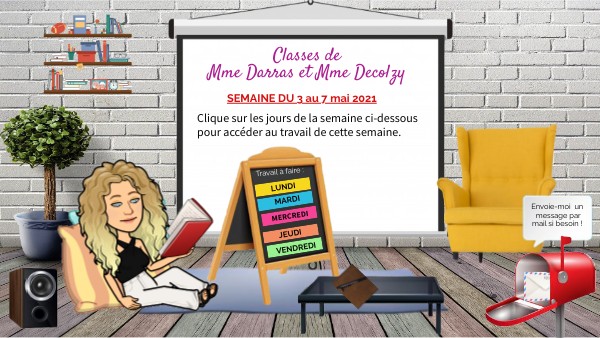 Ma classe virtuelle ce1 | Genially