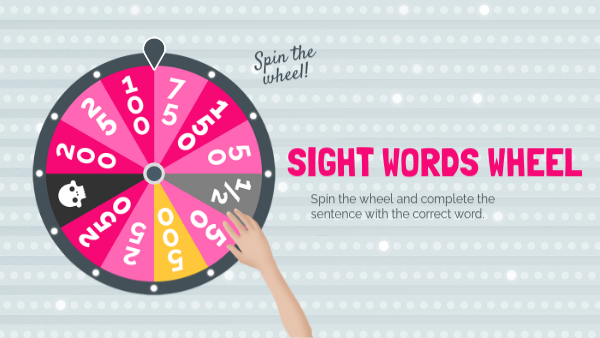 Spin Sight Words