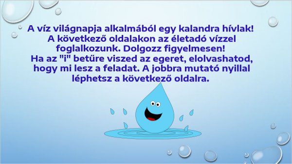 A víz világnapja | Genially