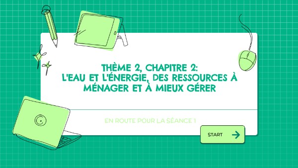 L'eau et l'énergie | Genially