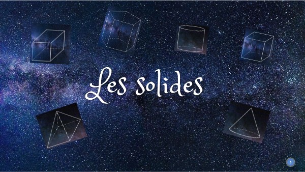 Solides et volume | Genially