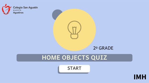 HOME OBJECTS (SPELLING) IMH | Genially