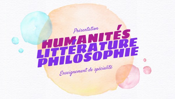 Présentation EDS HLP | Genially