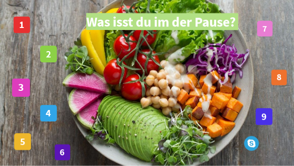 Kay- kl.5 - was isst du in der Pause? | Genially