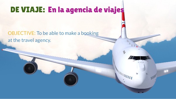 De viaje: en la agencia de viajes | Genially