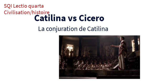 Catilina vs Cicero | Genially