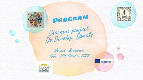 Erasmus Project Do Develop Donate
