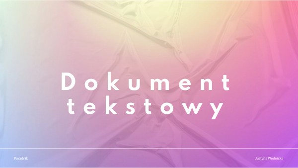 Edycja tekstu | Genially