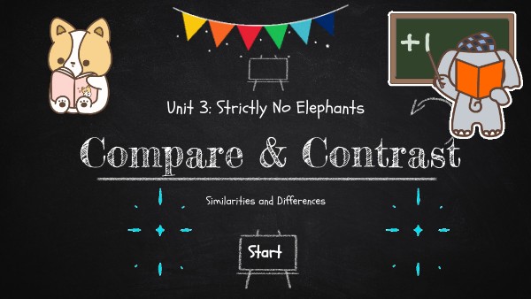 UNIT 3 Compare and Contrast | Genially