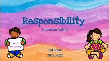 Responsibility Interactive Activity | Genially