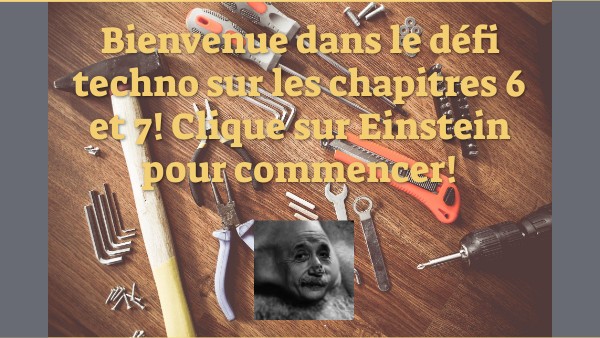 Défi mot mystère techno | Genially