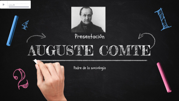 Auguste Comte | Genially