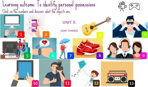 2° Unit 3 Vocabulary