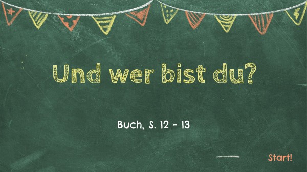 Und wer bist du? | Genially