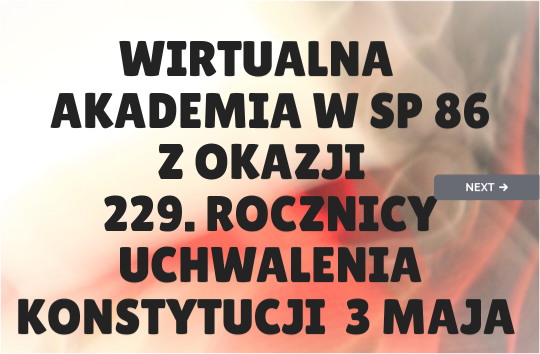 Wirtualna akademia w SP nr 86 | Genially