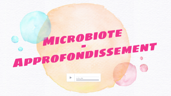 Révision microbiote | Genially