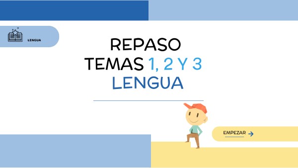 Repaso de Lengua | Genially