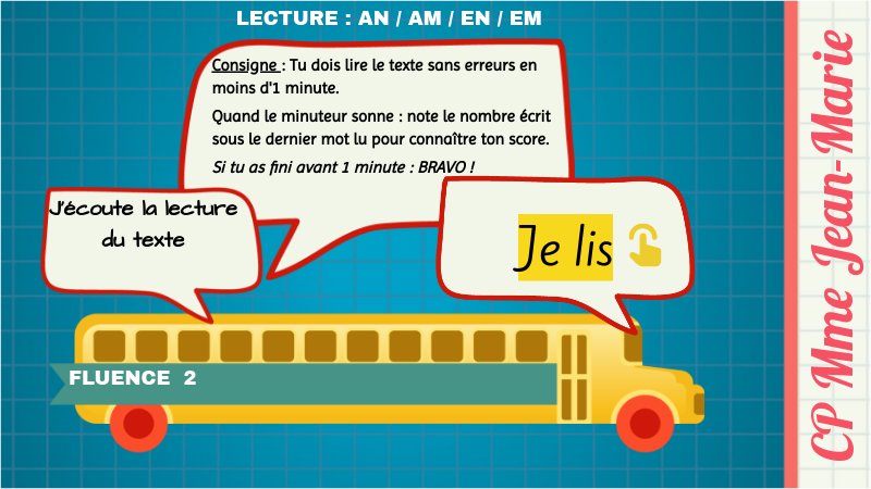 Lecture : an / am /en /em