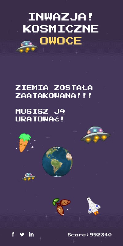 INWAZJA! KOSMICZNYCH OWOCÓW