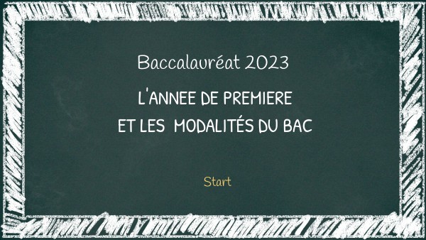 bac général 2023 | Genially
