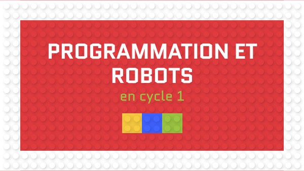 programmation robots cycle 1