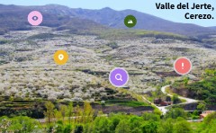 Valle del jerte, imagen interactiva | Genially