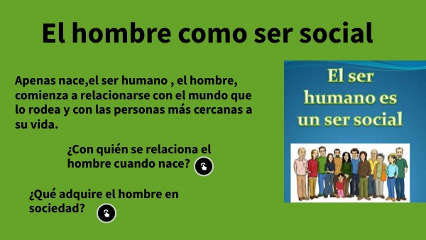 El hombre | Genially