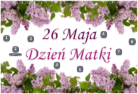 26 maja Dzień Mamy