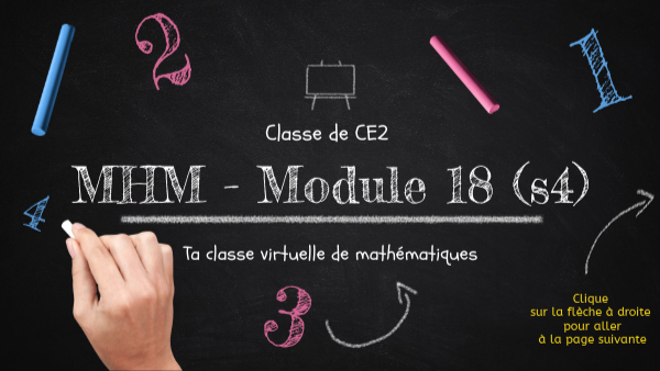 MHM CE2 - Module 18 adapté | Genially