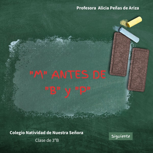 PALABRAS CON "MB" "MP" | Genially