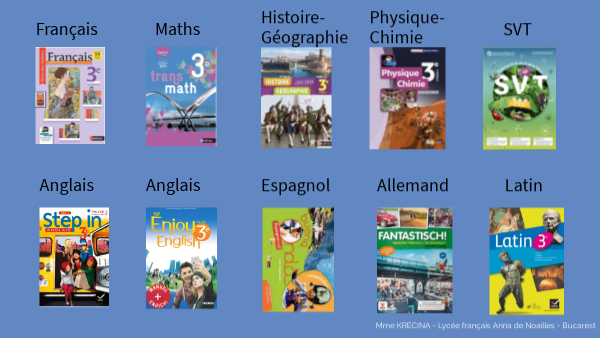 Manuels 3ème | Genially