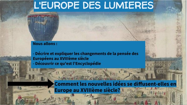 4EMES L'EUROPE DES LUMIERES | Genially